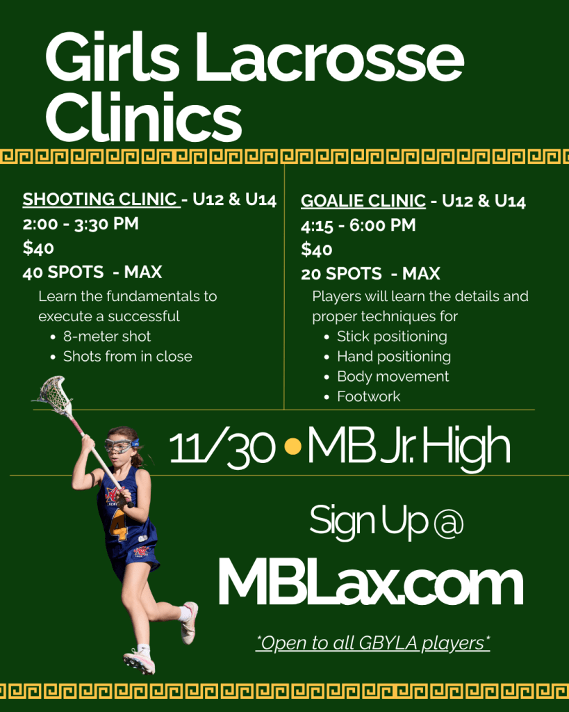 Girls Fall Shooting & Goalie Clinic | Mountain Brook Lacrosse